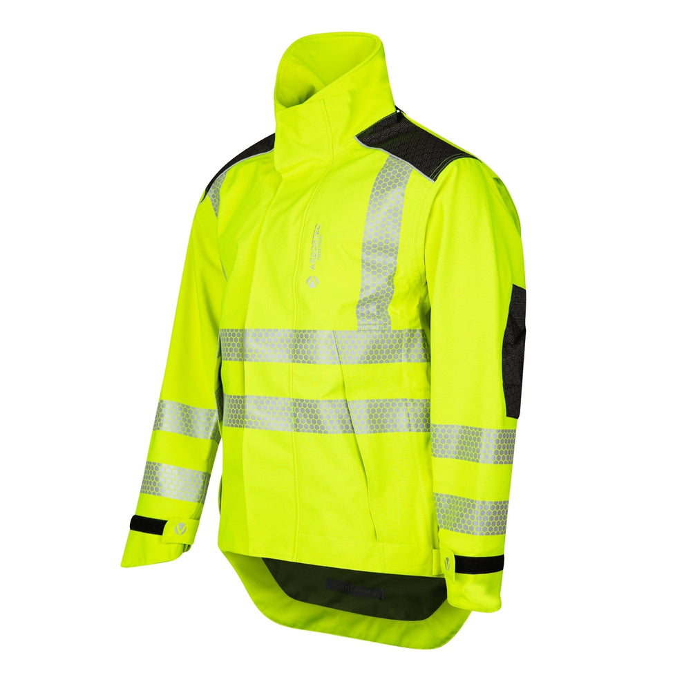 Arbortec Heavy Duty Full Zip Breathedry Waterproof Jacket - Hi Vis ...